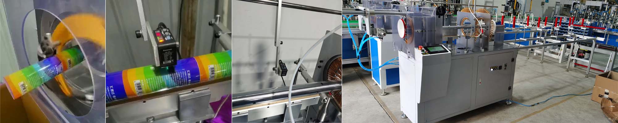 Automatic PVC Tube Boxes Machine JC-200H Clear Cylinder Weld